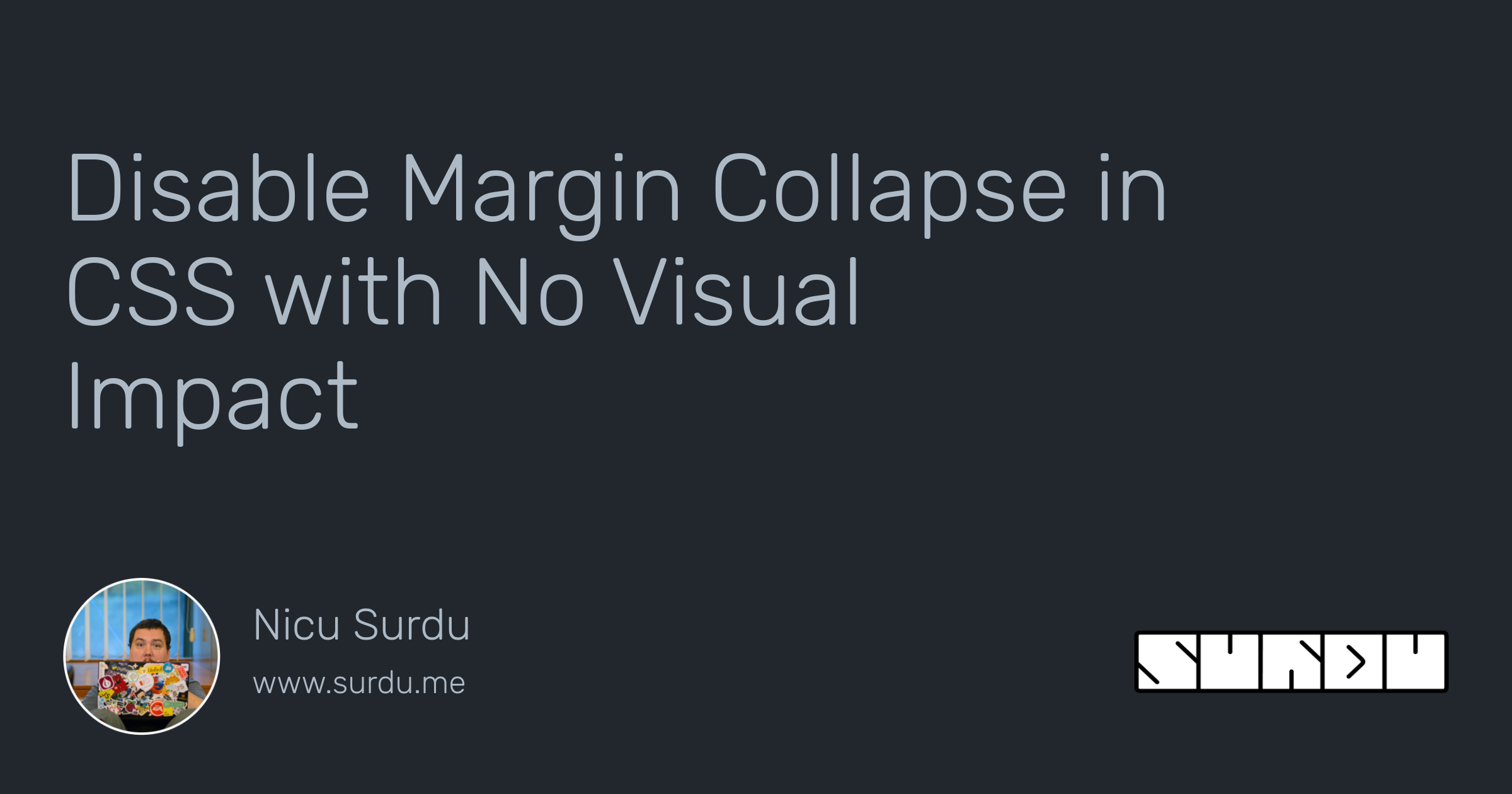 Disable Margin Collapse In Css With No Visual Impact 7158